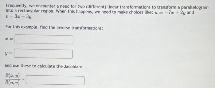 Solved Frequently, we encounter a need for two (different) | Chegg.com