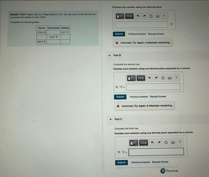 Solved Express your answer using one decimal place. MSSED | Chegg.com