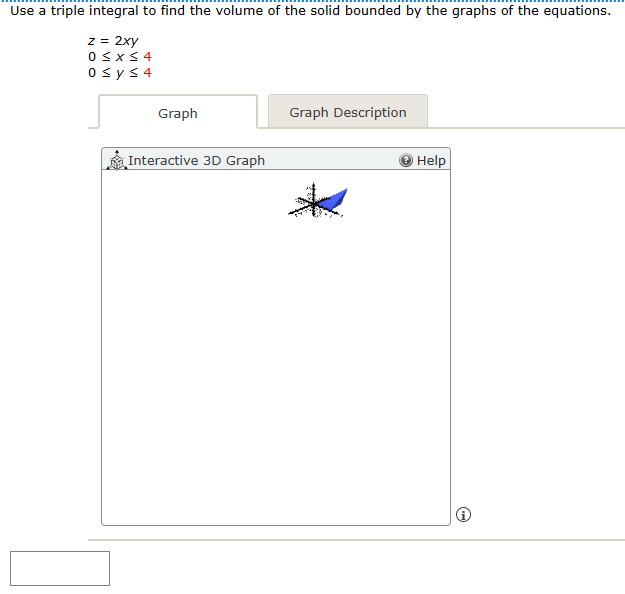 Solved Use a triple integral to find the volume of the solid | Chegg.com
