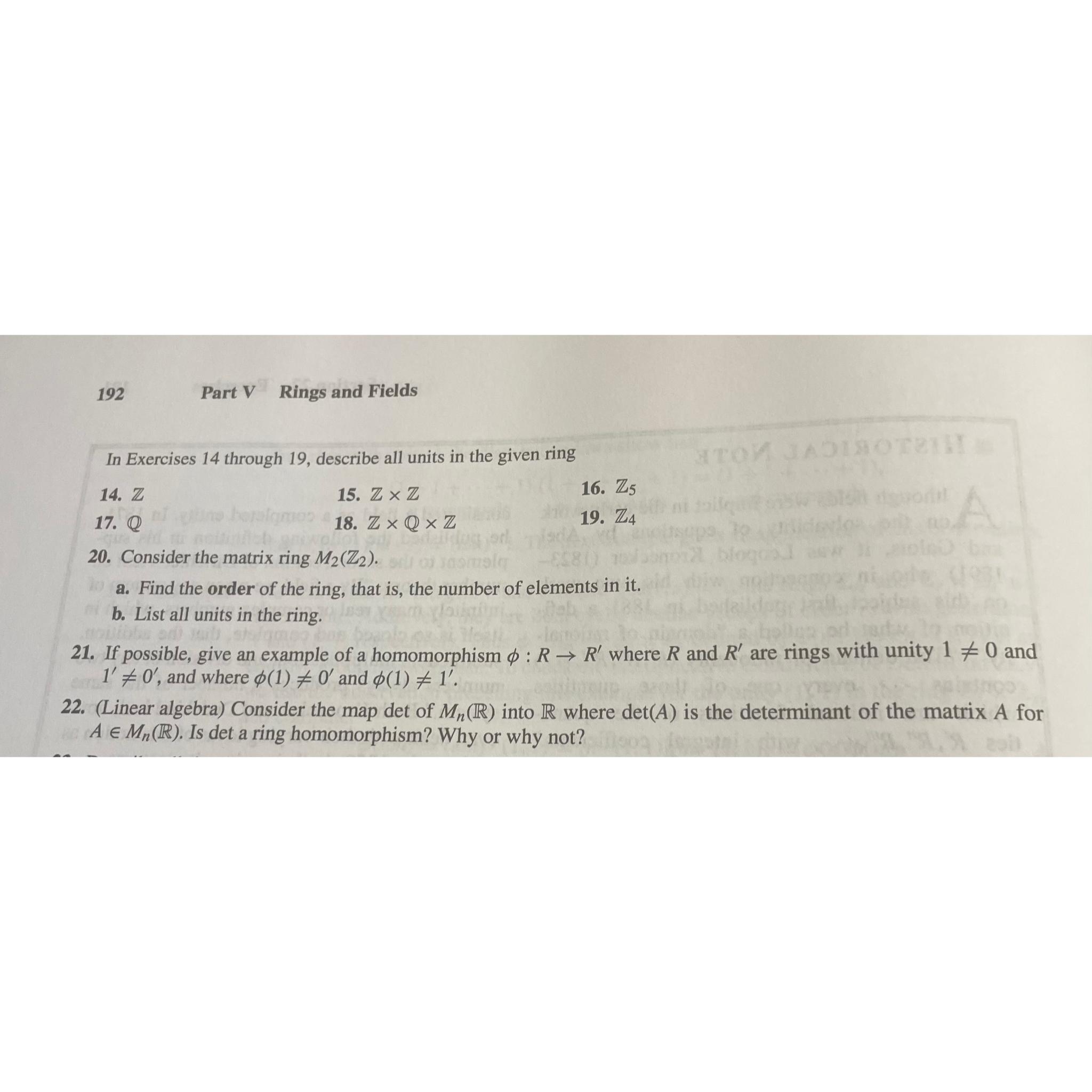 Solved Question 18 ﻿and 22 | Chegg.com
