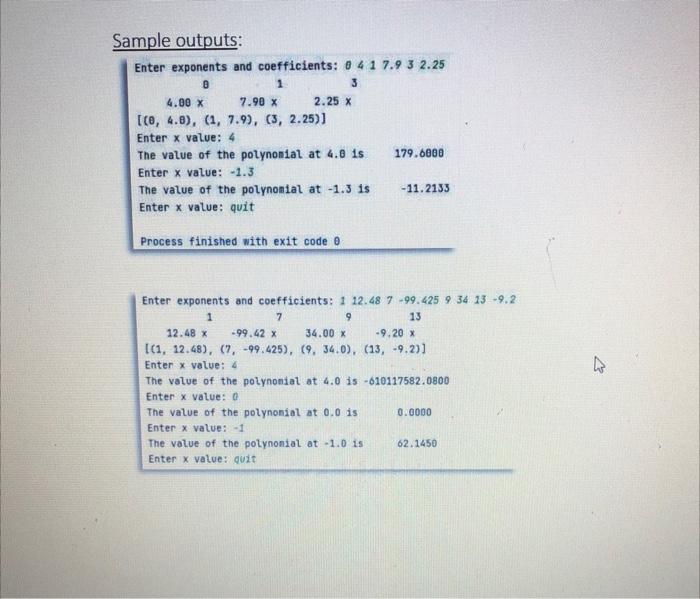 Solved In this homework you will write a program to evaluate | Chegg.com