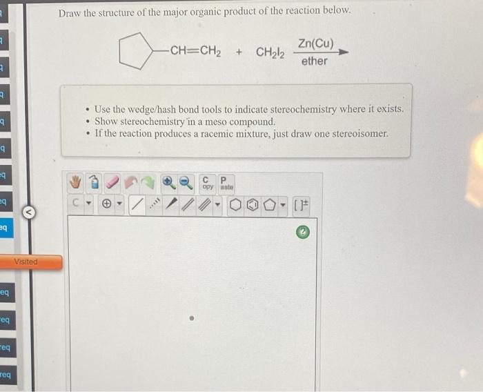 Solved [Review Topics [References) Either the reactant (X) | Chegg.com
