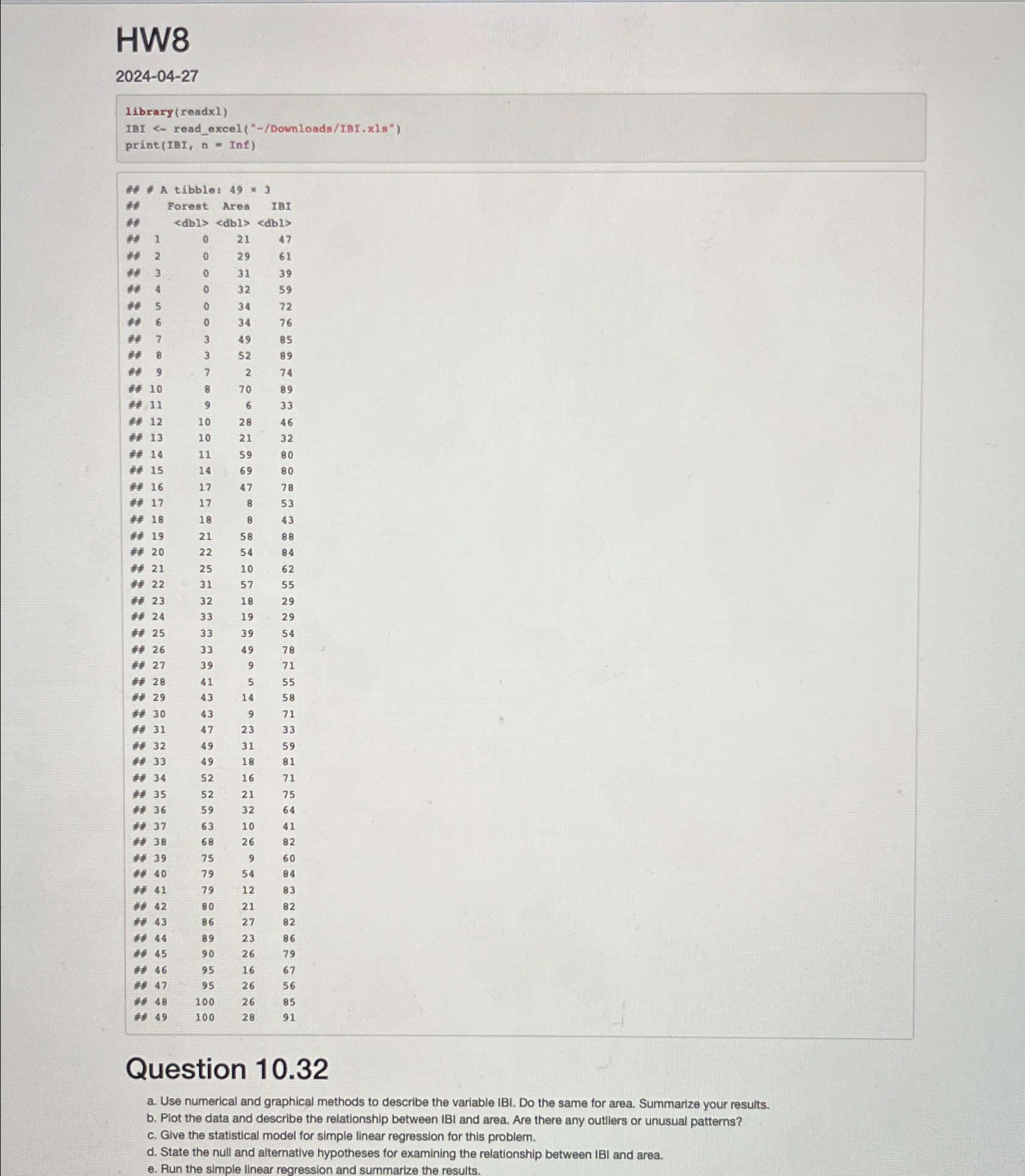 Solved USE R CODE AND SHOW R COMMANDS2024-04-27Question | Chegg.com