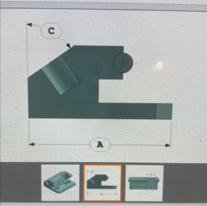 Solved B32302: Basic Part - Step 2 - (Fixture Block) Modify | Chegg.com