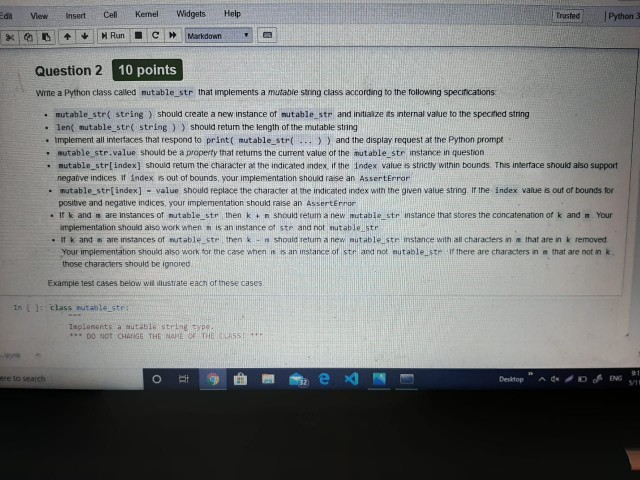 Solved Edin View Kemel Widgets Help Trusted Python Insert