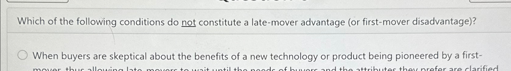 Solved Which of the following conditions do not constitute a | Chegg.com