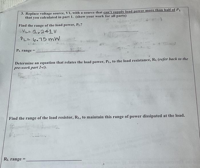 Solved 3. Replace voltage source, V1, with a source that | Chegg.com