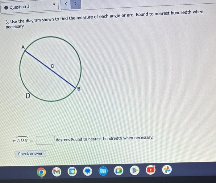 Solved 3. Use the diagram shown to find the measure of each | Chegg.com