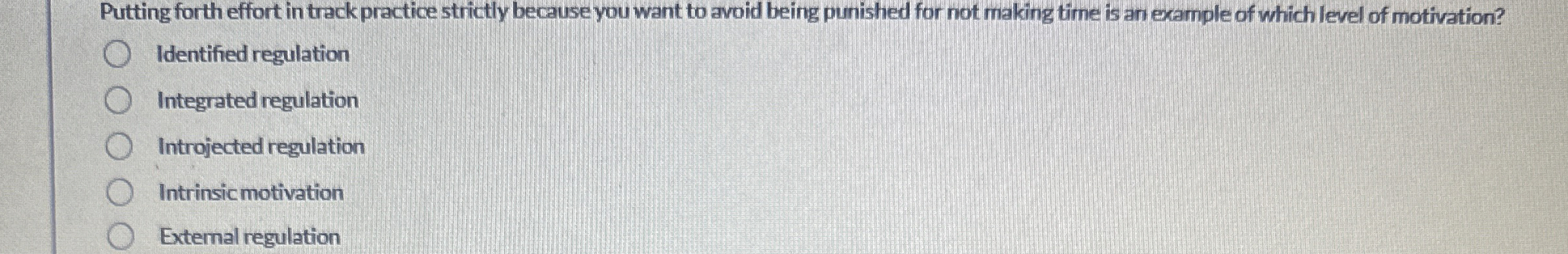 Solved Putting forth effort in track practice strictly | Chegg.com