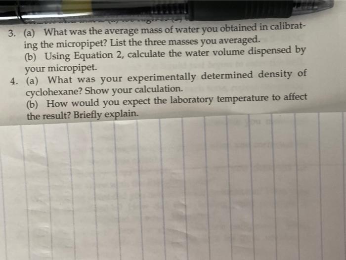 TECH 702 - Using Microscale Techniques Final Report | Chegg.com
