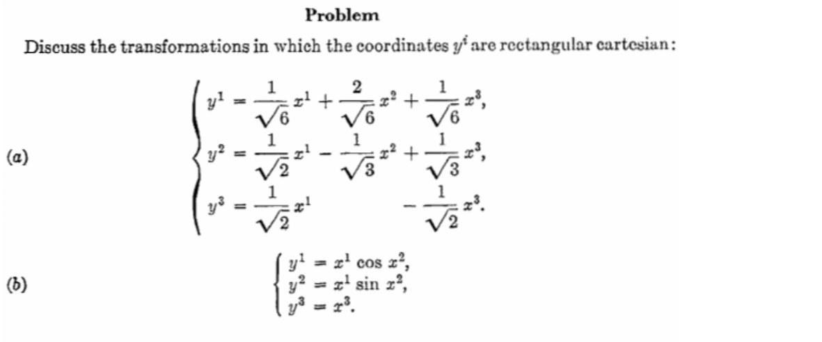 Solved ProblemDiscuss the transformations in which the | Chegg.com
