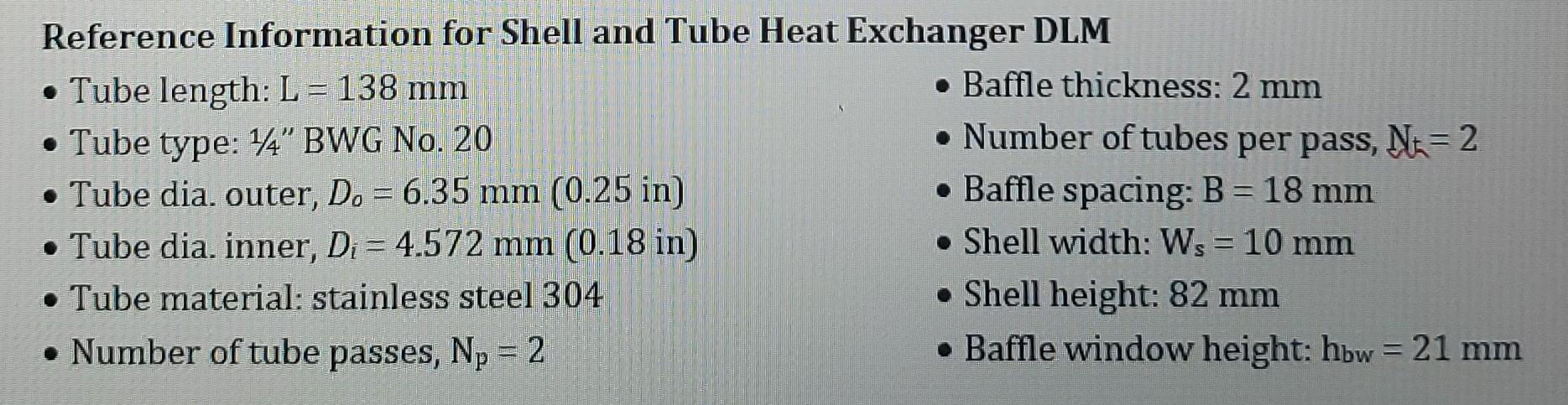 Solved 5. Calculate the log mean temperature difference | Chegg.com