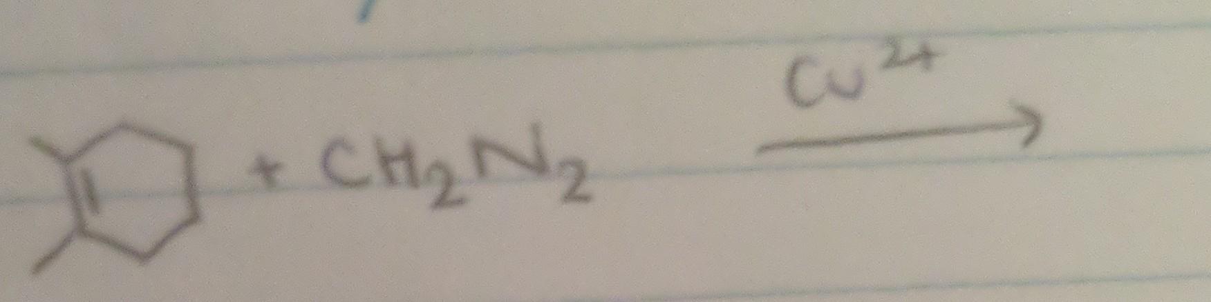 Solved 1+CH2 N2 | Chegg.com