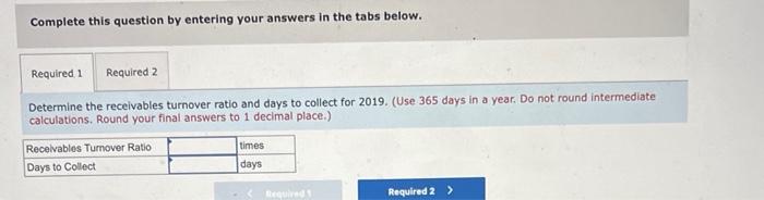 Solved E8-16 (Algo) Analyzing and Interpreting Receivables | Chegg.com