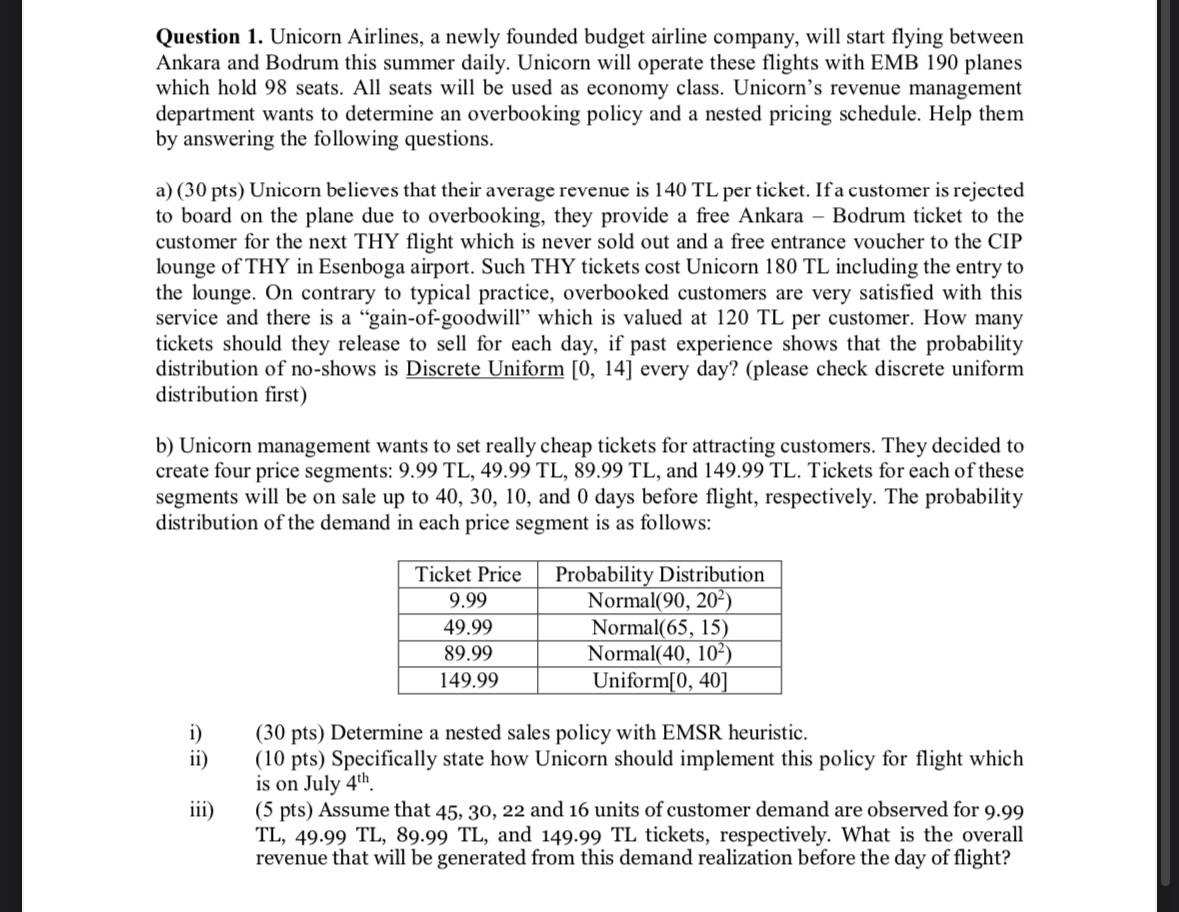 Solved ANSWER SHOULD BE IN EXCEL FORMAT Question 1. | Chegg.com