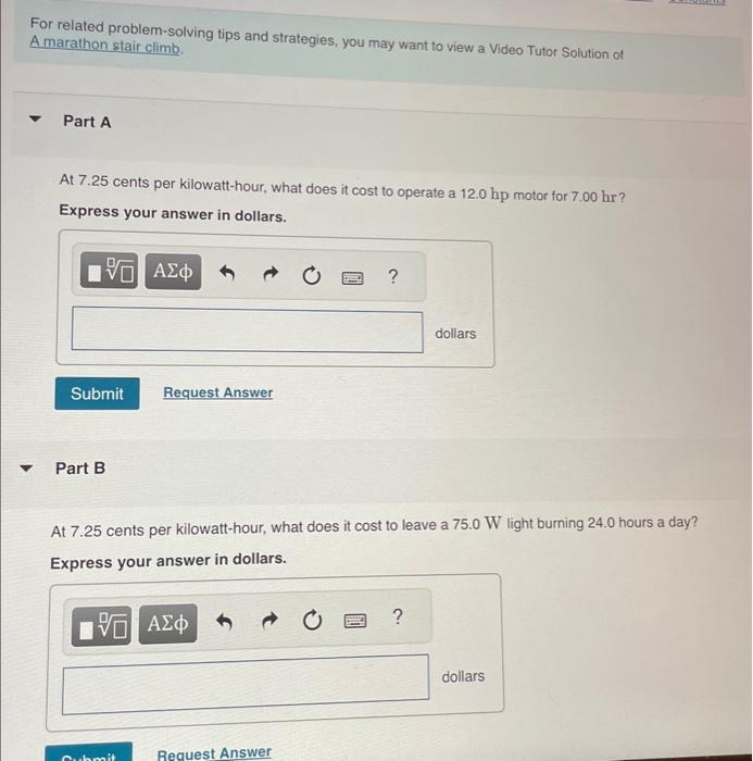 Solved For related problem-solving tips and strategies, you | Chegg.com