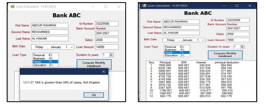 Solved Problem Statement: Bank ABC wants you to design an | Chegg.com