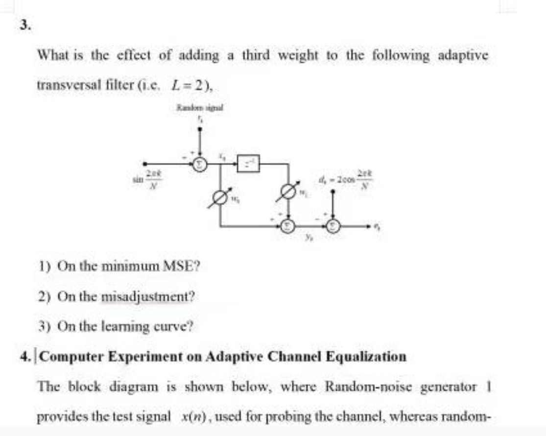 What is the effect of adding a third weight to the | Chegg.com