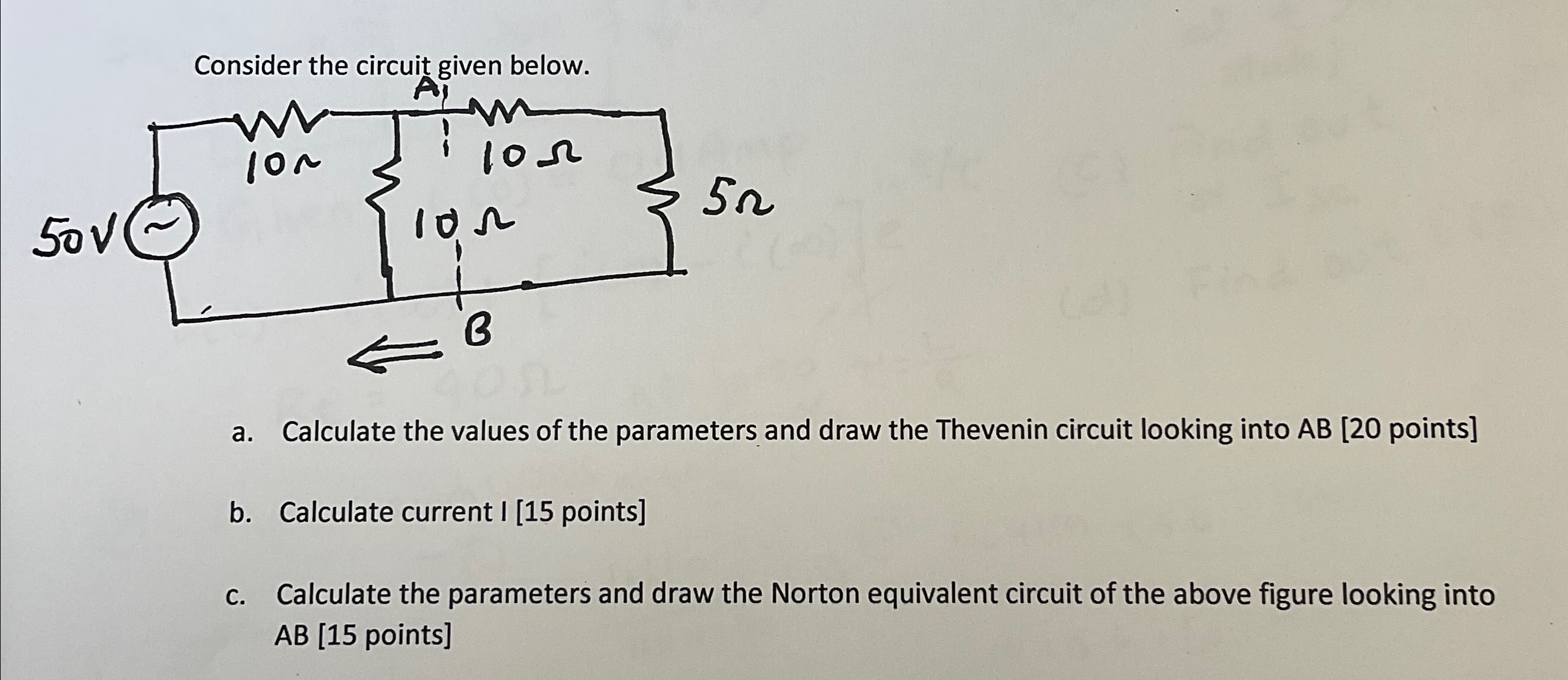 Solved a. ﻿Calculate the values of the parameters and draw | Chegg.com