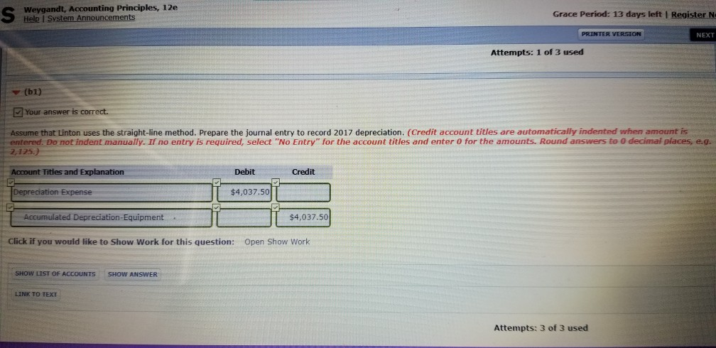 Solved PRINTER VERSION BACK NEXT Exercise 10-7 (Part Level | Chegg.com