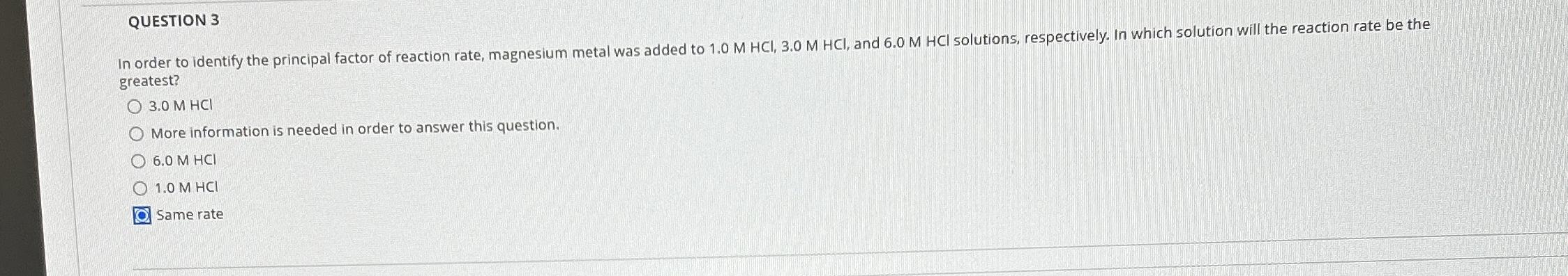 Solved QUESTION 3In order to identify the principal factor | Chegg.com
