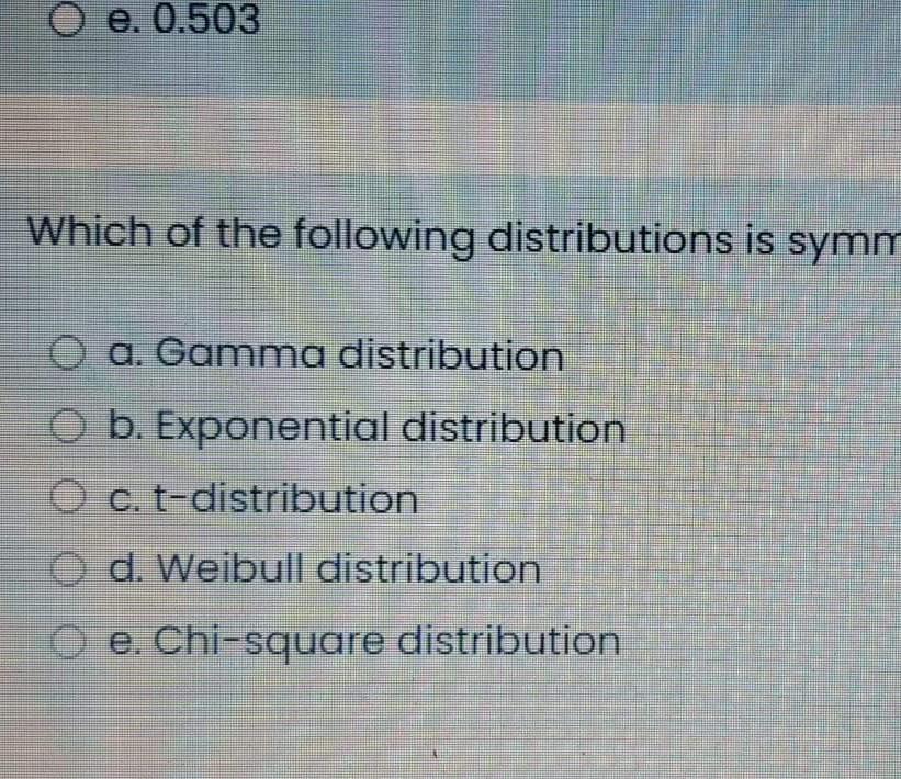 Solved 1. Gamma distribution . Exponential distribution | Chegg.com