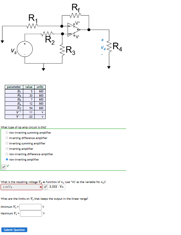 Solved What type of op amp circuit is this?non-inverting | Chegg.com