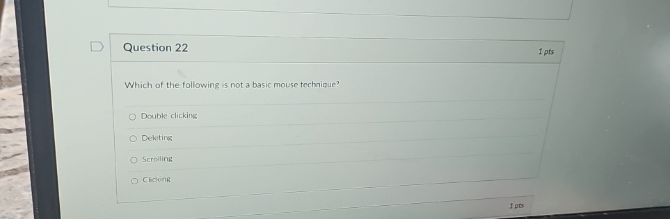 Solved DQuestion 22Which of the following is not a basic | Chegg.com