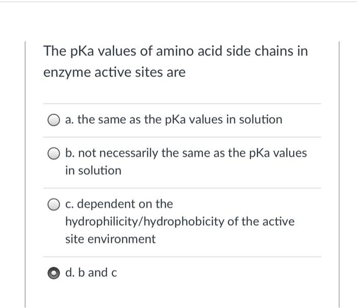 Solved Which of the following is true about enzymes? a. most | Chegg.com