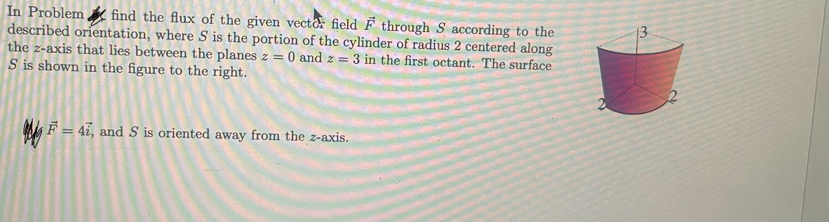 Solved find the flux of the given vector field vec(F) | Chegg.com