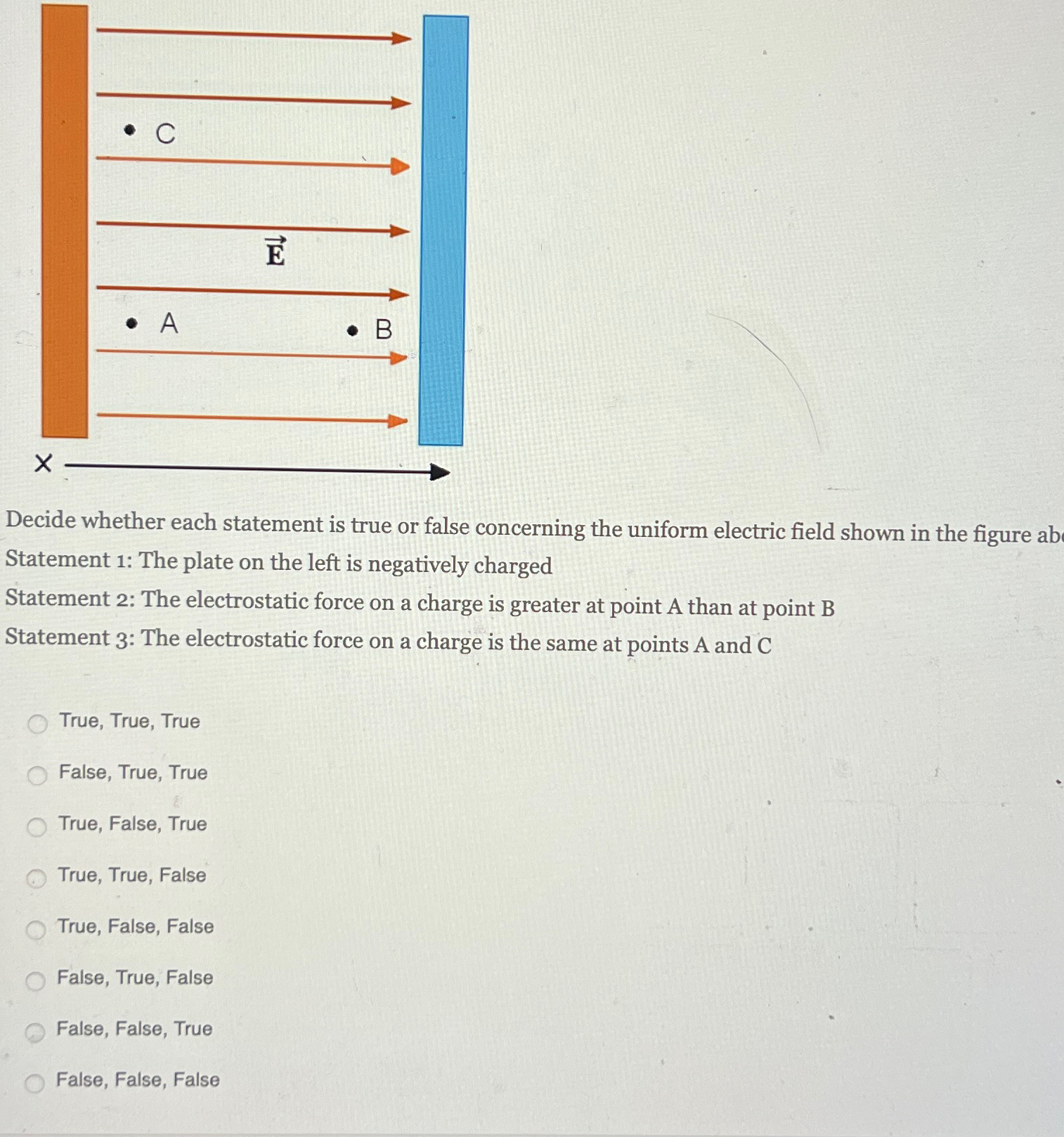 Solved Decide whether each statement is true or false | Chegg.com