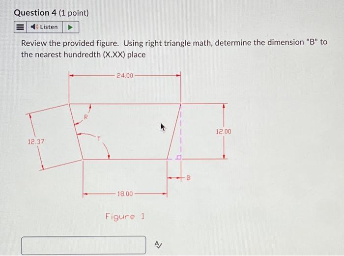 Solved Question 4 1 Point Listen Review The Provided