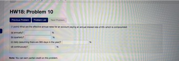 Solved HW18: Problem 10 Previous Problem Problem List Next | Chegg.com
