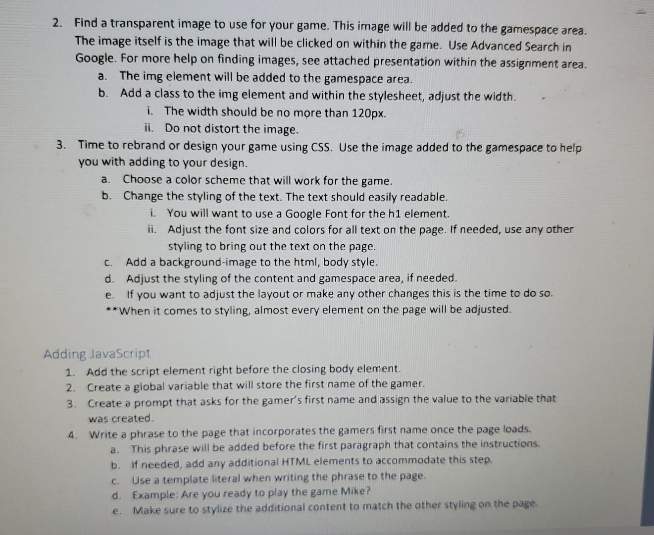 Solved This project will be carried through the entirety of | Chegg.com