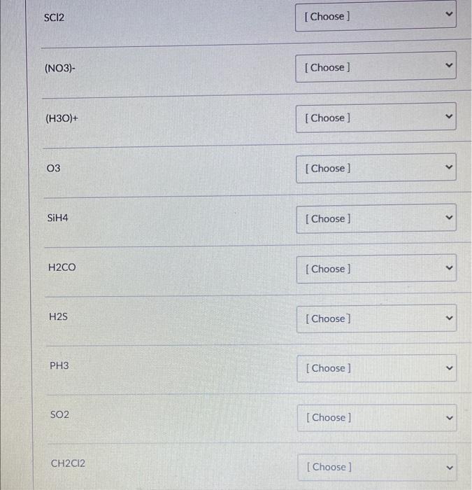 Solved Match the compounds in the left-hand column with | Chegg.com