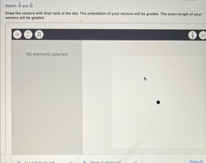 Solved Vector A points in the negative x direction and has a | Chegg.com