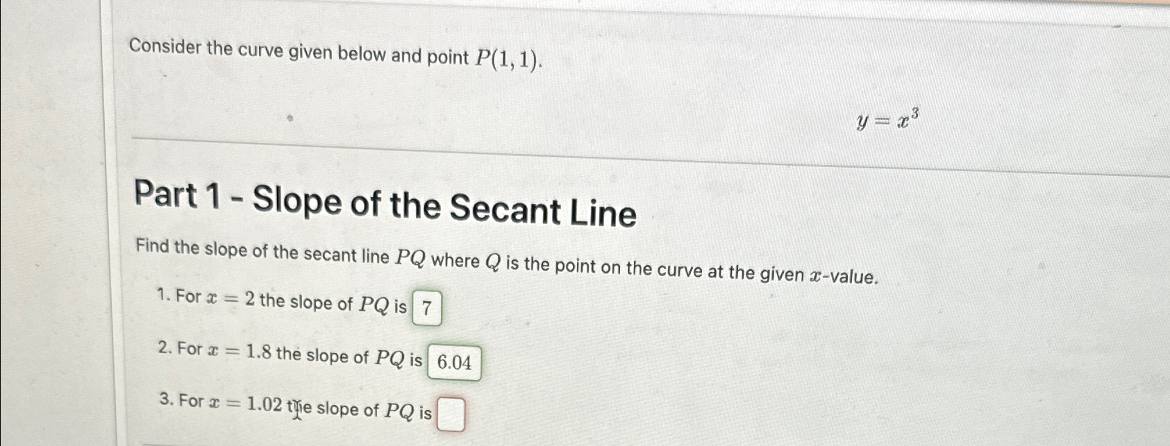 Solved Consider the curve given below and point | Chegg.com