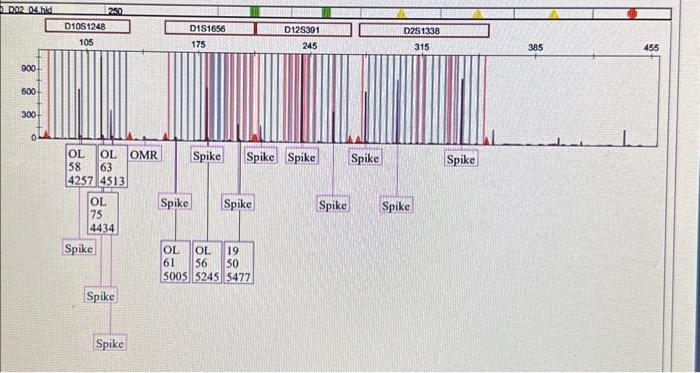 \begin{tabular}{|l|l|l|l|l|l|} \hline Locus & D3S1358 | Chegg.com