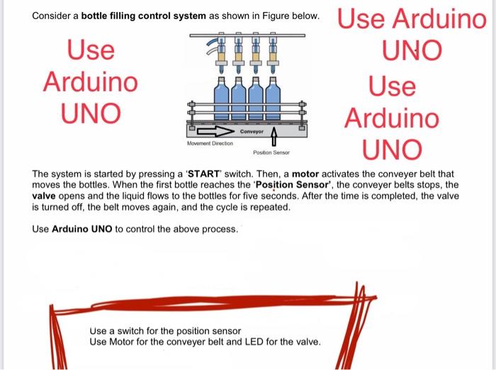 Solved Using Arduino Uno In Proteus Program Draw The