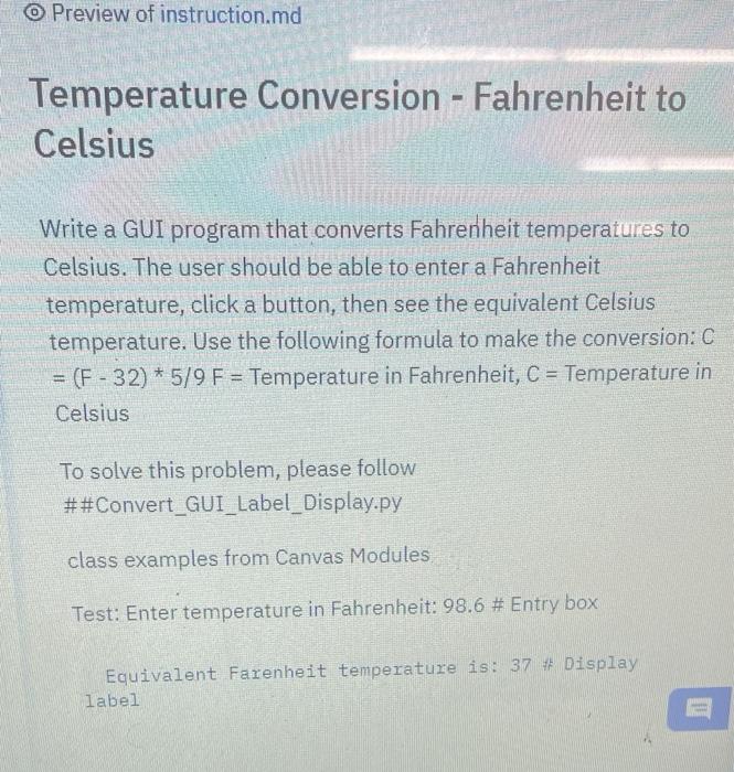 Solved PLEASE CODE USING PYTHON AND FOLLOW THE INSTRUCTIONS | Chegg.com
