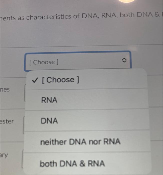 Solved Classify the following statements as characteristics | Chegg.com