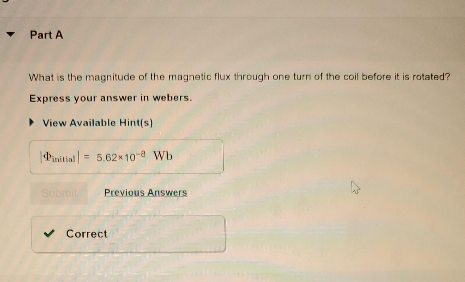 Solved What is the magnitude of the average emf induced in | Chegg.com