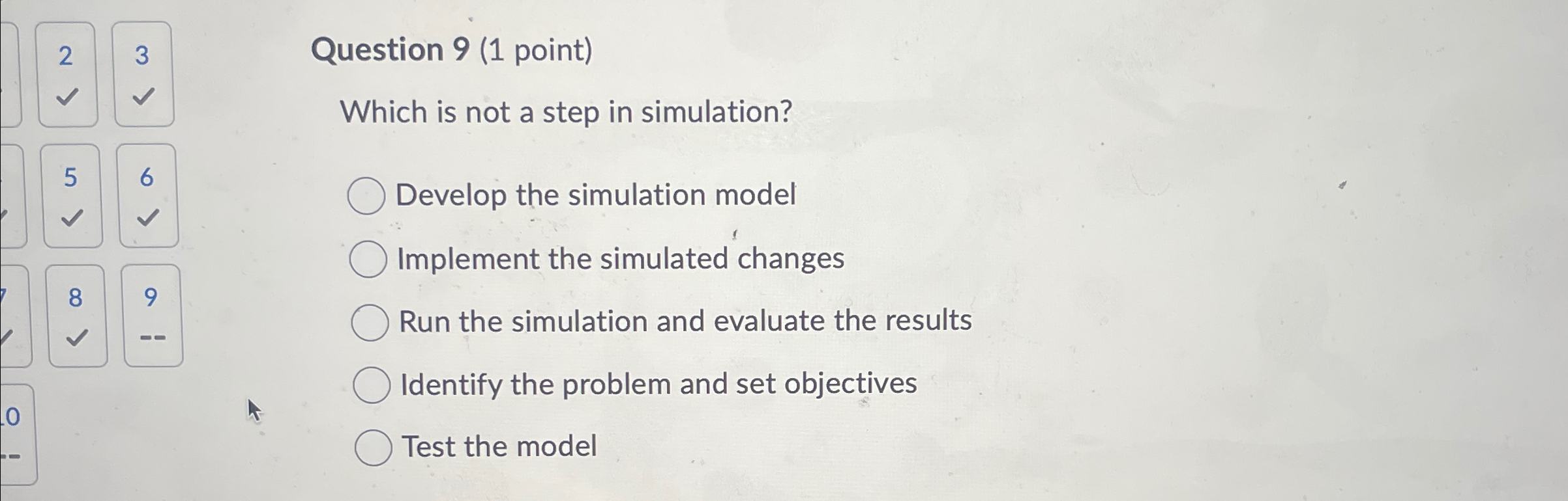 Solved 23Question 9 (1 ﻿point)Which is not a step in | Chegg.com