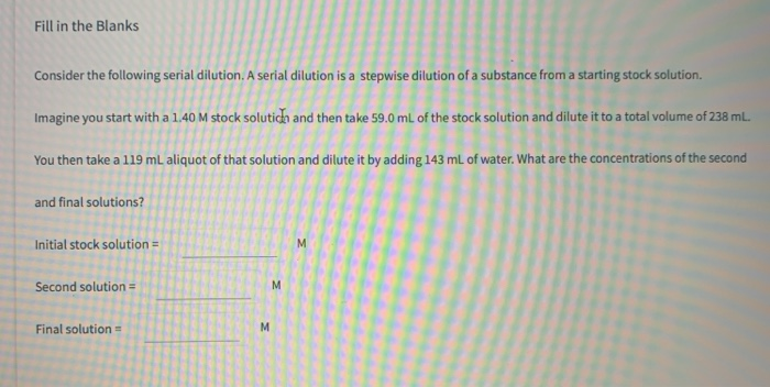 Solved Fill in the Blanks Consider the following serial | Chegg.com
