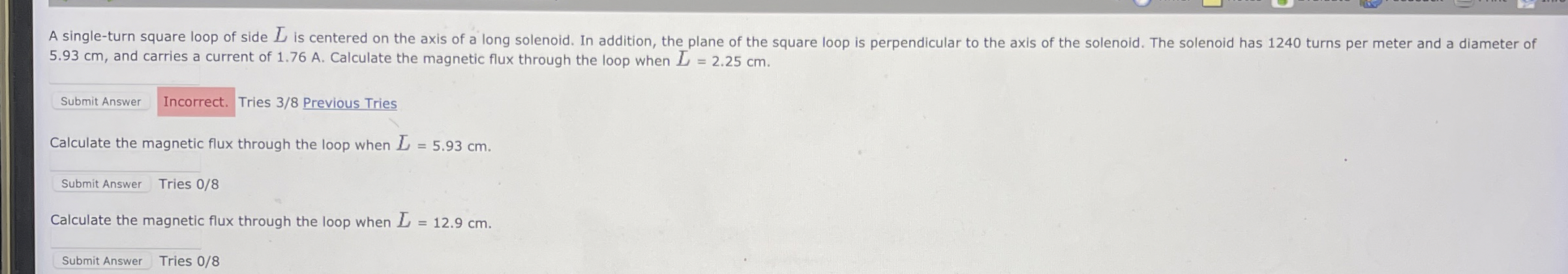 Solved A single-turn square loop of side L ﻿is centered on | Chegg.com