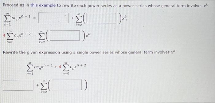 Solved Proceed as in this example to rewrite each power | Chegg.com