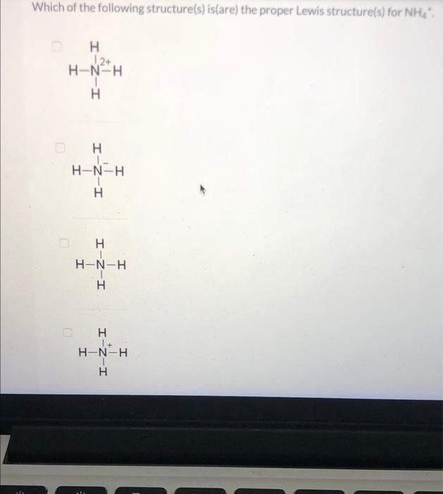 [Solved]: Which of the following structure(s) is(are) the p