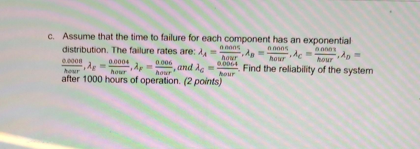 Solved 2. Consider the seven-component system shown below. | Chegg.com Solved 2. Consider the seven-component system shown below. | Chegg.com
