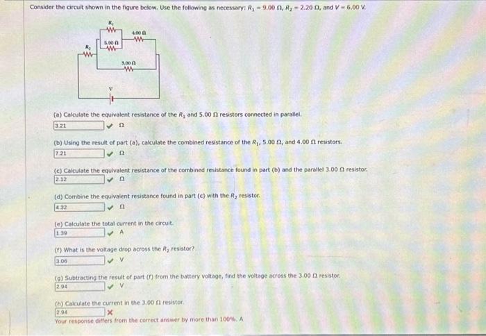 Solved onsider the circuit shown in the figure below, Use | Chegg.com