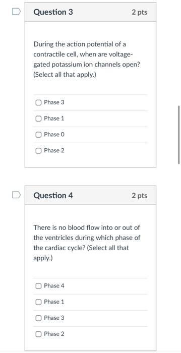 Solved During the action potential of a contractile cell, | Chegg.com